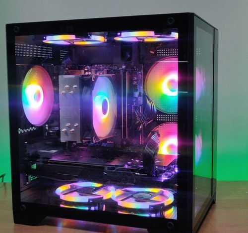 Компьютер для игр AMD Ryzen 5 3400G/16 Gb DDR4/M2