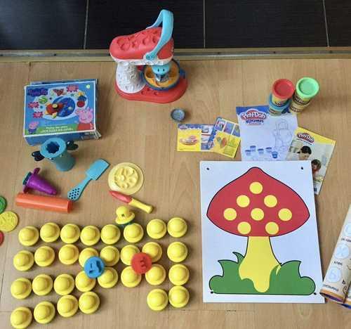 Набор ы для лепки PlayDoh буквы и язык, кухня