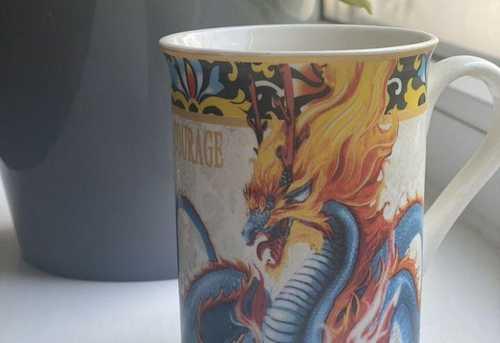 Чашка с драконом