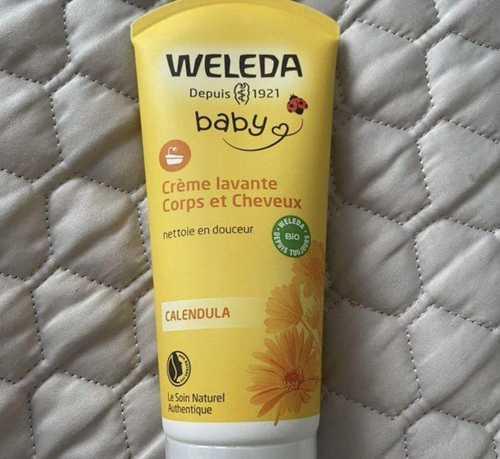 Weleda шампунь-гель детский календула