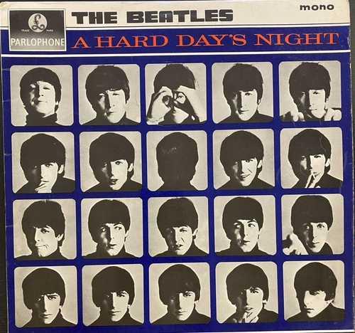 Beatles The Hard days Night 1964г. Gold Parlophon