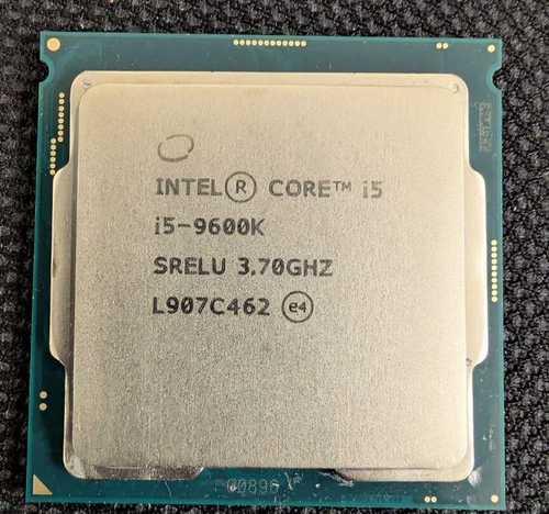 Процессор intel core i5 9600k