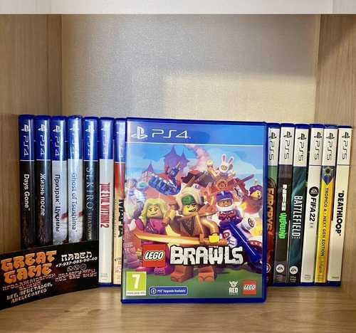 Игры PS4: Lego Brawls