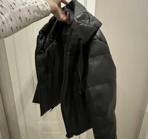 Кожаная куртка Zara
