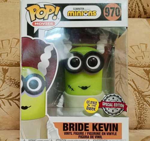 Funko pop minions bride Kevin 970