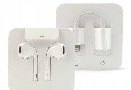 Наушники Apple EarPods Lightning, белый (mmtn2ZM/A