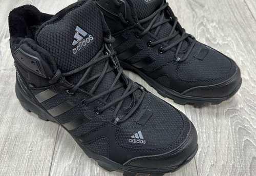 Кроссовки зимние Adidas terrex мужские черные