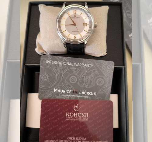 Часы maurice lacroix lc6098-ss001-121-1