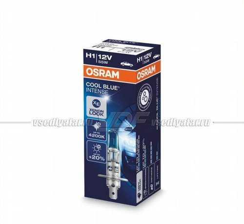 Лампа галогенная osram H1 Cool Blue Intense 12V 55