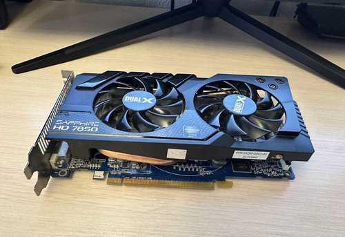 Видеокарта Sapphire HD 7850 2 GB