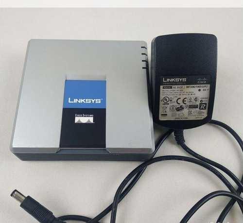 Адаптер с роутером для VoIP Linksys SPA2102