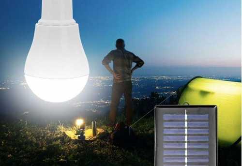 LED Портативная солнечная лампа 15W 300Лм