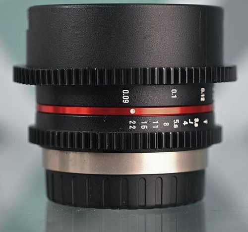 Rokinon 7.5mm T3.8 Cine IF ED UMC Aspherical Micro