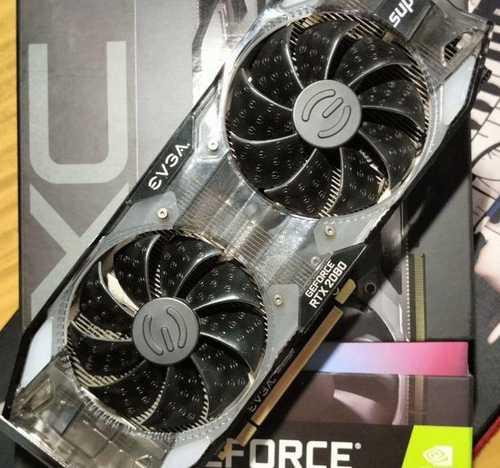 Видеокарта evga rtx 2080 super/комплект