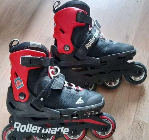 Ролики Rollerblade детские раздвижные 33-36,5