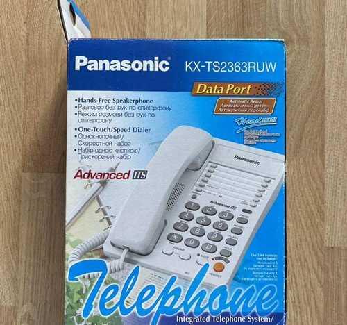 Домашний телефон Panasonic 2363RUW (не пользовалис