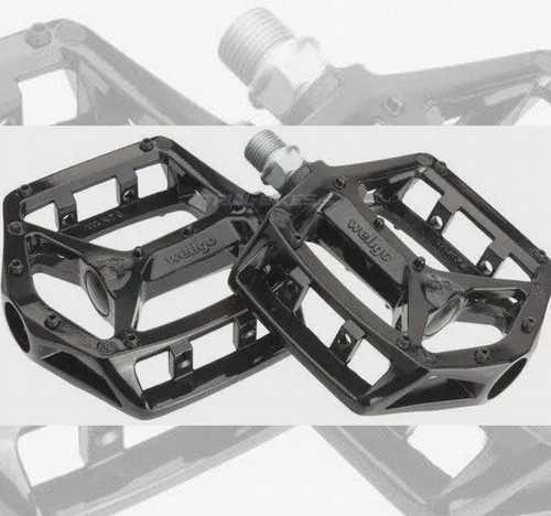 Педали wellgo DH,BMX,MG-3 черый, магниевый кор