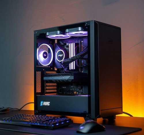 Игровой пк - Intel 12400F/RTX 4060/16gb/SSD/1024Gb
