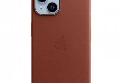 Чехол Apple iPhone 14 Leather MagSafe Umber MPP73