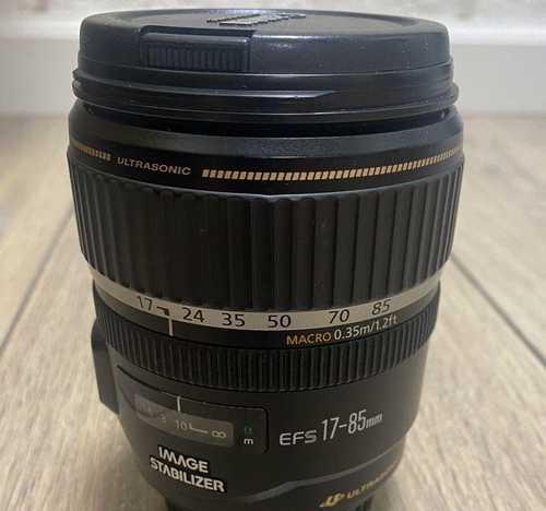 Объектив canon ef s 17 85mm