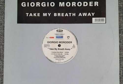 Виниловая пластинка для DJ Giorgio Moroder