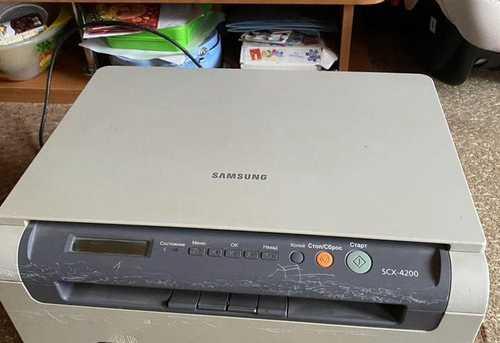 Лазерный принтер мфу Samsung SCX-4200