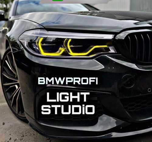 Ремонт Фар BMW / бмв ангельских глазок диодов