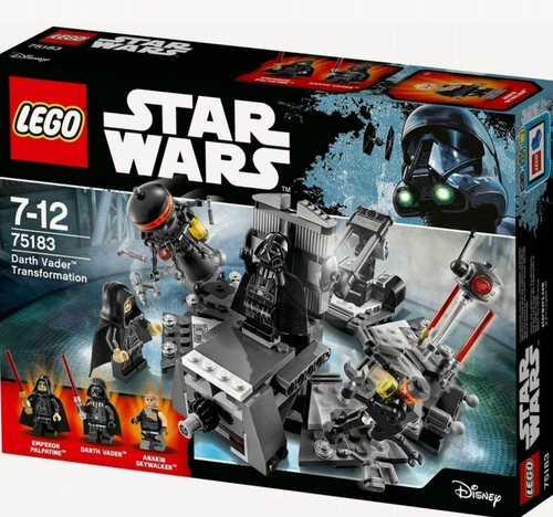 Lego star wars Превращение Дарта Вейдера