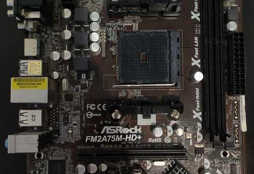 Материнская плата ASRock FM2A75M-HD+