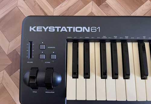 Миди клавиатура M-audio keystation 61 mk2