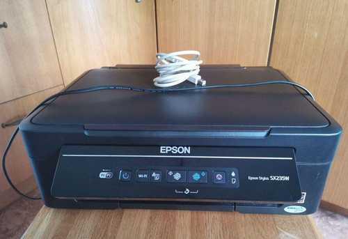 Мфу (принтер+сканер) Epson Stylus SX235W