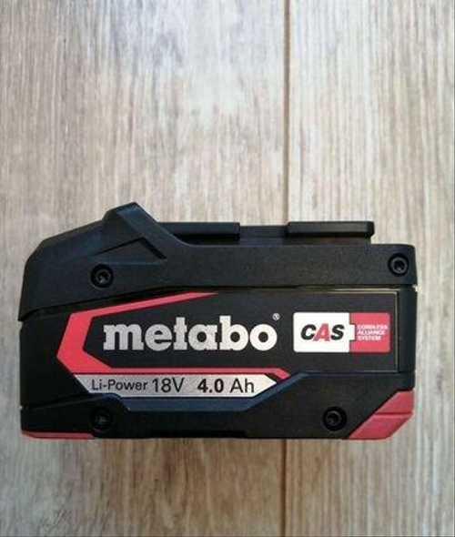 Аккумулятор metabo 18 v 4ah