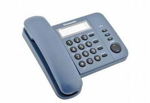Проводной телефон Panasonic KX-TS2352RUC синий