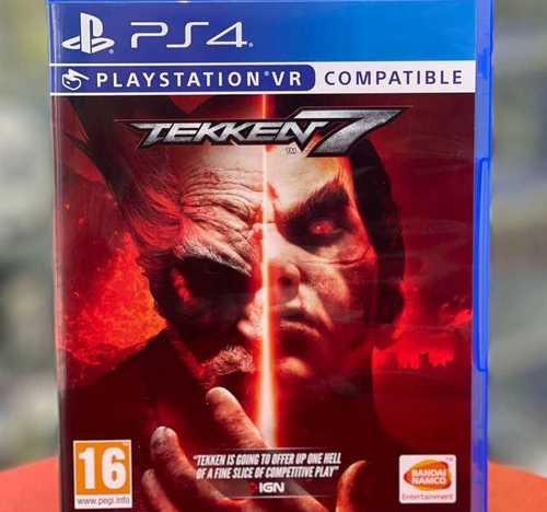 PS4 Tekken 7 cusa-06014 Б/У (Русские субтитры)