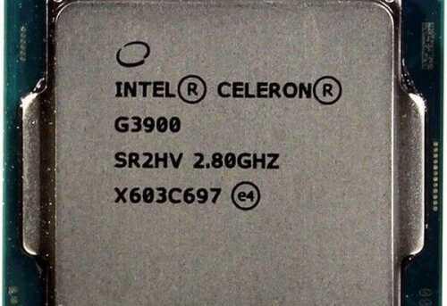 Процессор CPU Intel Celeron G3900 2.8 GHz/2core/sv