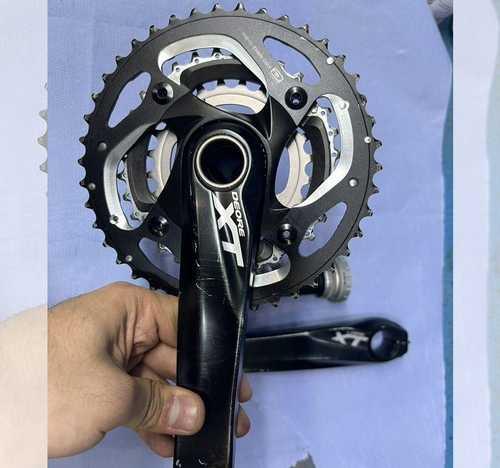 Система шатунов shimano xt