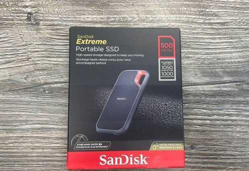 Внешний SSD SanDisk Extreme Portable SSD V2 500 гб