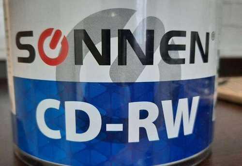 Диски CD-RW sonnen 700 Mb 50 шт