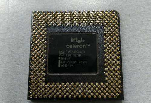 Процессор Intel Celeron fv524rx433 soket 370
