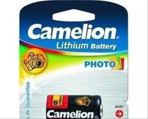 Camelion CR2 BL-1 (CR2-BP1, батарейка фото,3В) (1