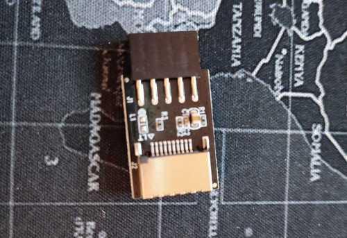 Переходник USB2.0 9PIN - USB type-E (Type C)