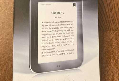 Коробка от электронной книги Nook simple touch