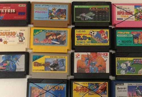 Продам коллекционные картриджи Famicom и приставку