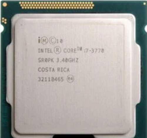 Intel Core i7-3770 3.4GHz (TB up to 3.9GHz)