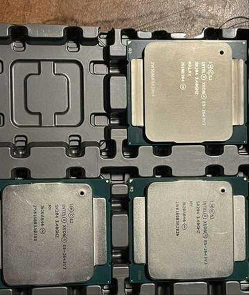 Процессор Intel Xeon E5-2643v3 и Intel Xeon E5-26