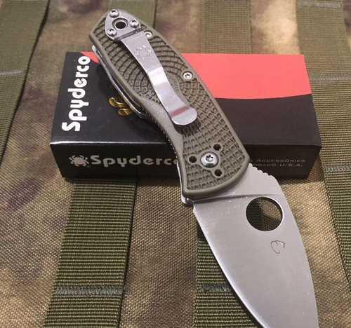 Нож Spyderco Ambitious хаки