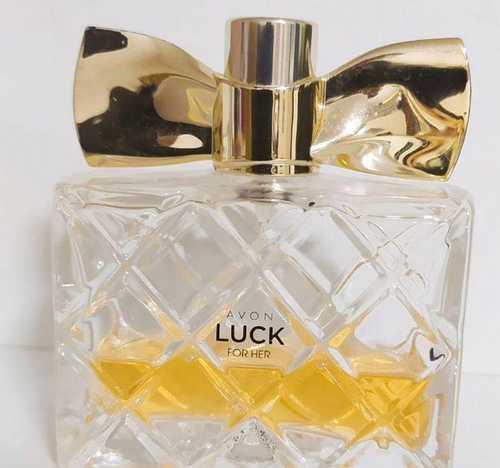 Туалетная вода Avon luck остатки