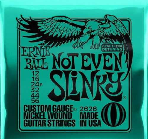 Ernie ball 2626 Nickel Wound Slinky Not Even 12-56 - Струны для электрогитары