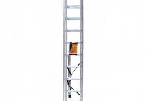 Трехсекционная алюминиевая лестница Вихрь ла 3x11