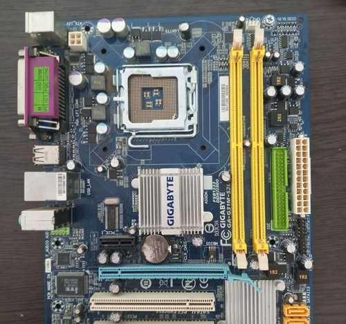 Материнская плата gigabyte ga g31m s2l